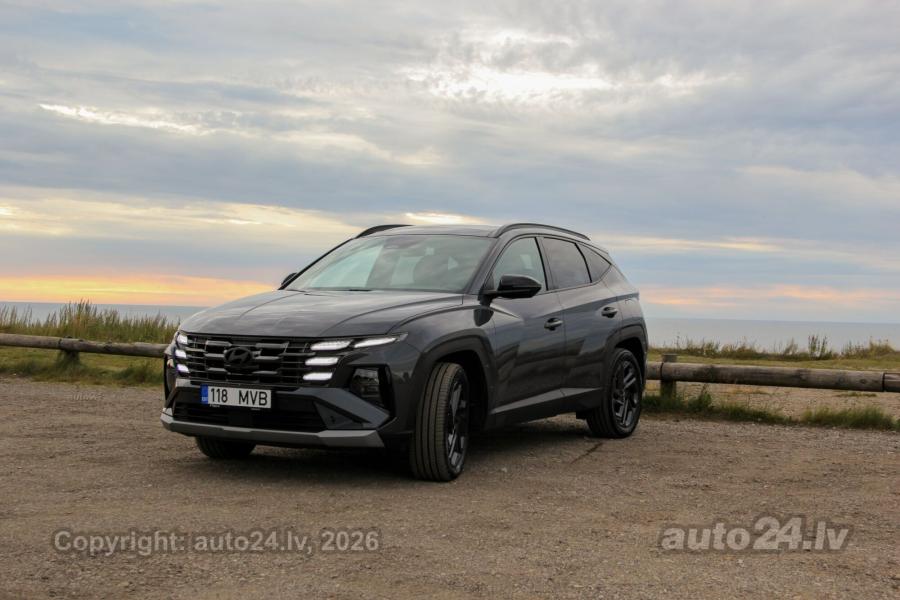 Pelēks Hyundai Tucson 2024 Tallina, ar dzinēja tilpumu 1.60 L un nobraukumu 36 tūkst. km par 41990 €, foto 3 vietnē AUTOMOTO.COM.LV