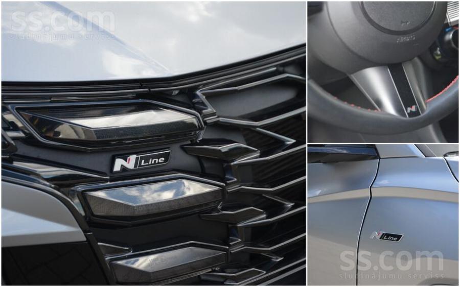 Pelēks Hyundai Tucson 2024 Rīga, ar dzinēja tilpumu 1.60 L un nobraukumu 35 tūkst. km par 31000 €, foto 3 vietnē AUTOMOTO.COM.LV
