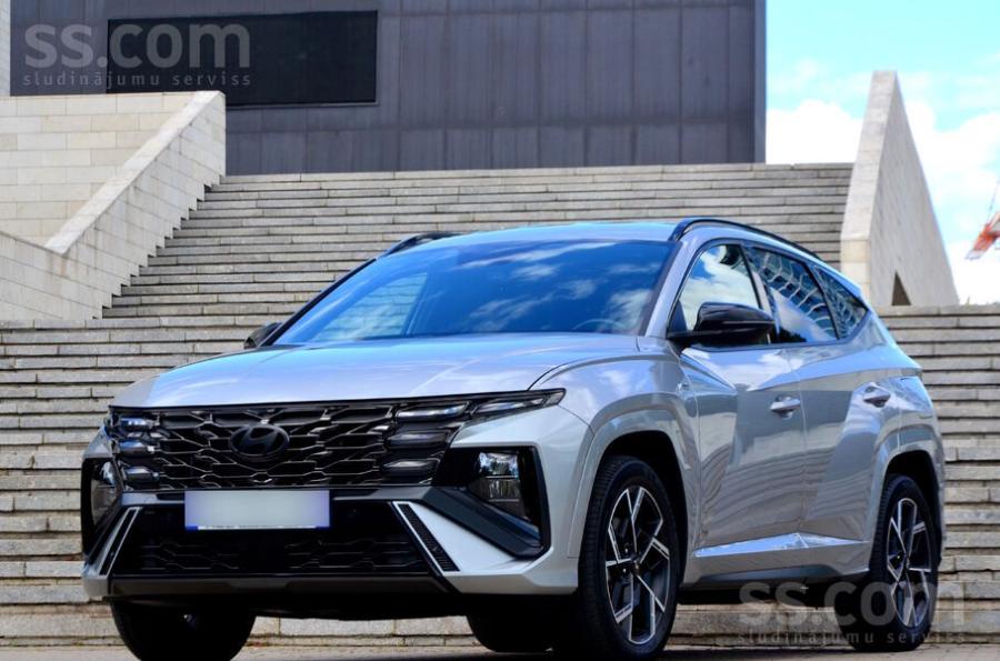 Pelēks Hyundai Tucson 2024 Rīga, ar dzinēja tilpumu 1.60 L un nobraukumu 35 tūkst. km par 31000 €, foto 15 vietnē AUTOMOTO.COM.LV
