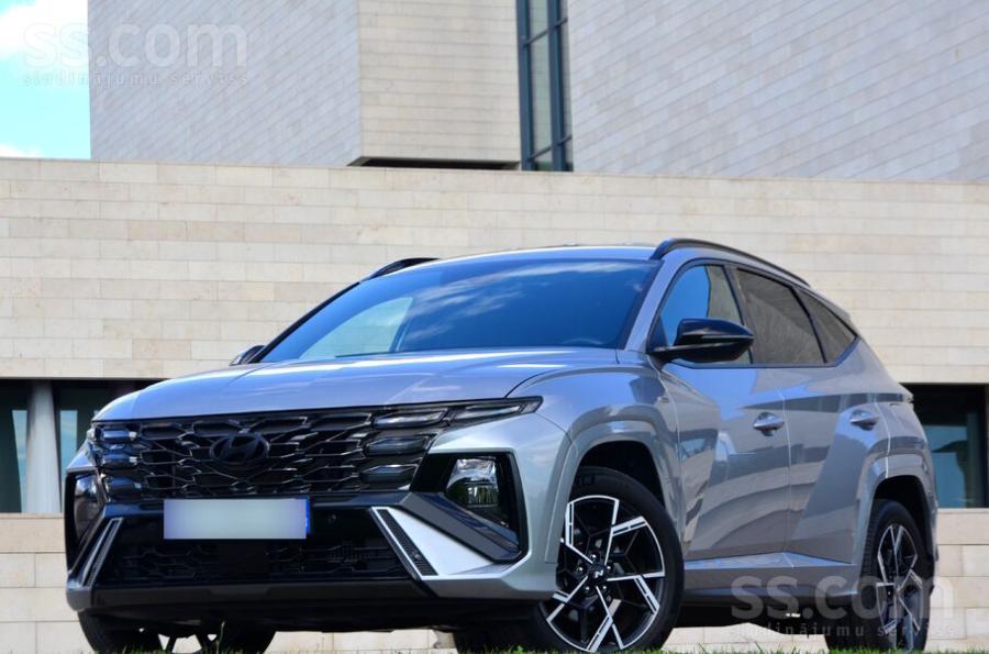 Pelēks Hyundai Tucson 2024 Rīga, ar dzinēja tilpumu 1.60 L un nobraukumu 35 tūkst. km par 31000 €, foto 26 vietnē AUTOMOTO.COM.LV
