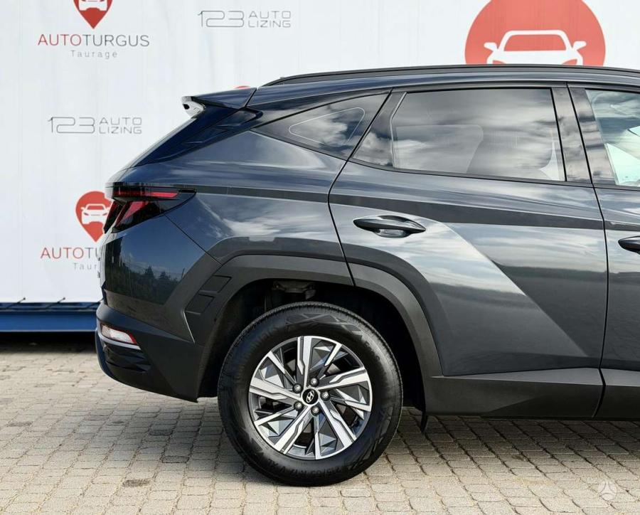 Pelēks Hyundai Tucson 2024 Tauragė, ar dzinēja tilpumu 1.60 L un nobraukumu 88 tūkst. km par 19200 €, foto 12 vietnē AUTOMOTO.COM.LV