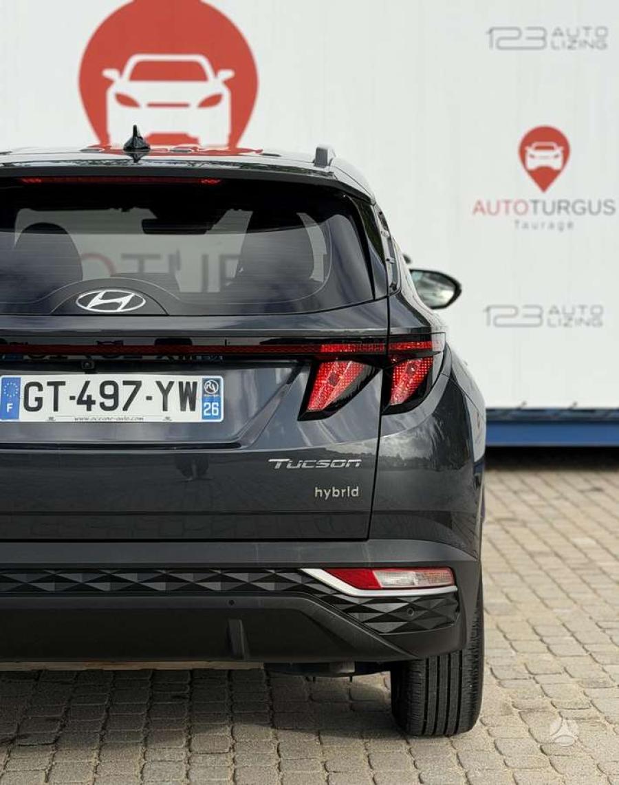 Pelēks Hyundai Tucson 2024 Tauragė, ar dzinēja tilpumu 1.60 L un nobraukumu 88 tūkst. km par 19200 €, foto 20 vietnē AUTOMOTO.COM.LV