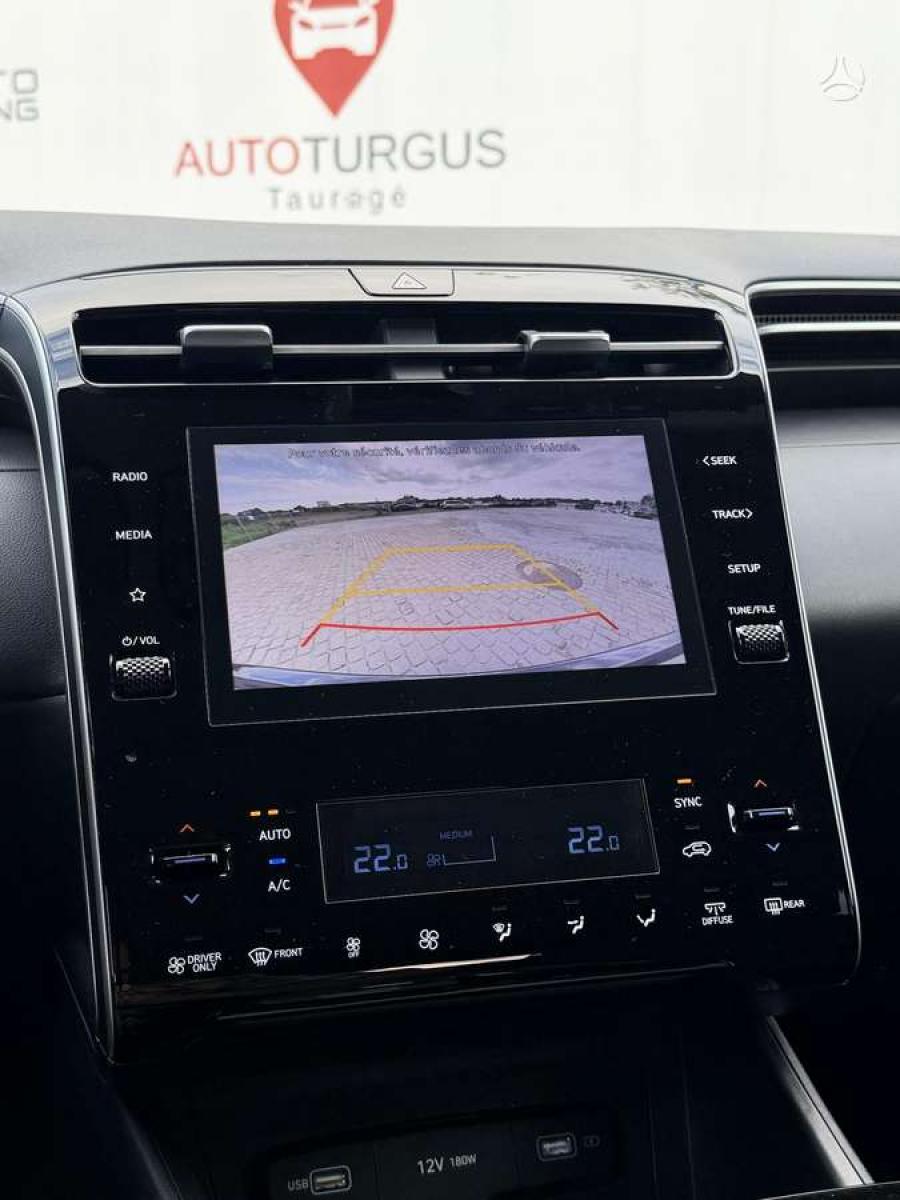Pelēks Hyundai Tucson 2024 Tauragė, ar dzinēja tilpumu 1.60 L un nobraukumu 88 tūkst. km par 19200 €, foto 42 vietnē AUTOMOTO.COM.LV