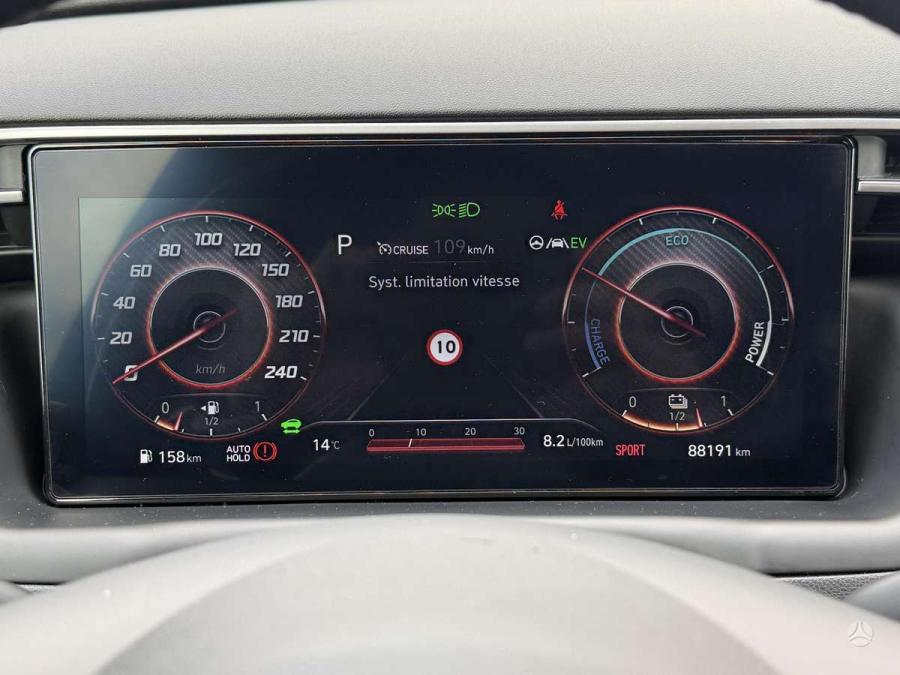 Pelēks Hyundai Tucson 2024 Tauragė, ar dzinēja tilpumu 1.60 L un nobraukumu 88 tūkst. km par 19200 €, foto 43 vietnē AUTOMOTO.COM.LV
