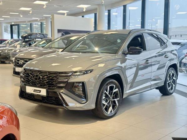 Pelēks Hyundai Tucson 2025 Kauņa, ar dzinēja tilpumu 1.60 L un nobraukumu 14 tūkst. km par 43097 €, foto 1 vietnē AUTOMOTO.COM.LV