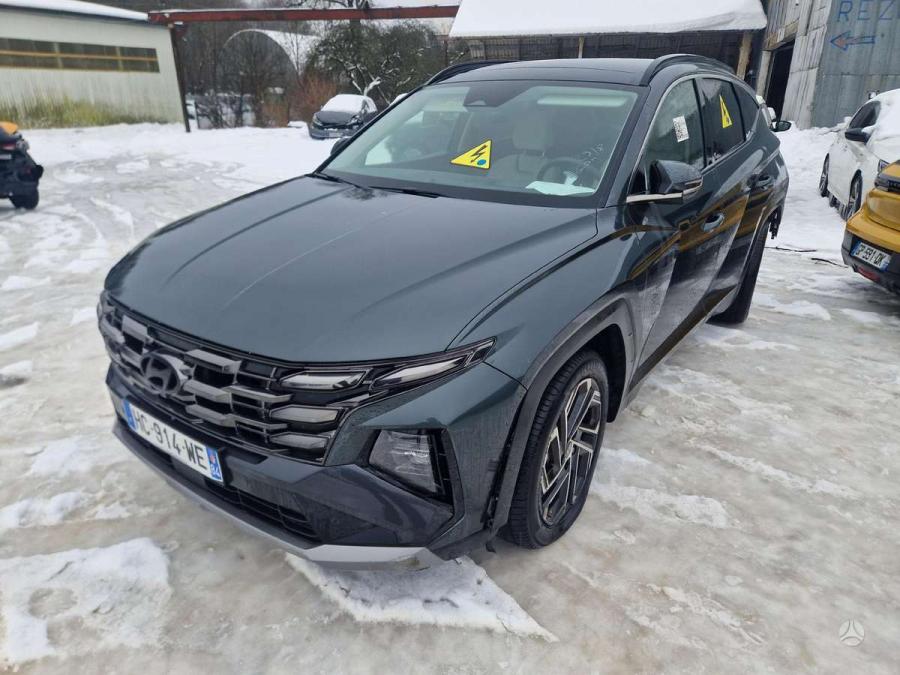Pelēks Hyundai Tucson 2025 Kauņa, ar dzinēja tilpumu 1.60 L un nobraukumu 10 tūkst. km par 21300 €, foto 1 vietnē AUTOMOTO.COM.LV