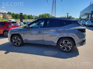 Grey Hyundai Tucson 2026 in Riga, with an engine capacity of 1.60 L and mileage of 3 thousand km for 39999 €, photo 8 on AUTOMOTO.COM.LV