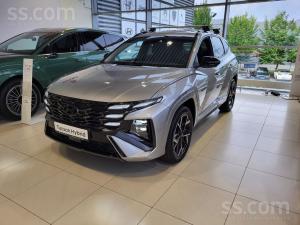 Pelēks Hyundai Tucson 2026 Rīga, ar dzinēja tilpumu 1.60 L un nobraukumu 0 tūkst. km par 43999 €, foto  vietnē AUTOMOTO.COM.LV