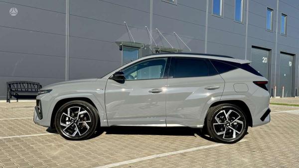 Grey Hyundai Tucson 2026 in Vilnius, with an engine capacity of 1.60 L and mileage of 1 thousand km for 37500 €, photo 6 on AUTOMOTO.COM.LV