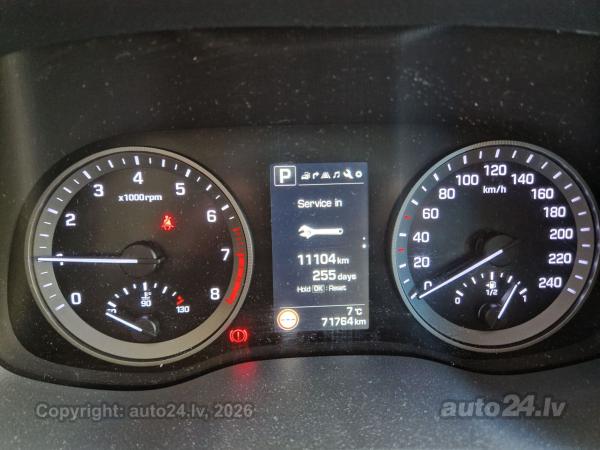 Grey Hyundai Tucson 2017 in Tallinn, with an engine capacity of 1.60 L and mileage of 73 thousand km for 14500 €, photo 6 on AUTOMOTO.COM.LV