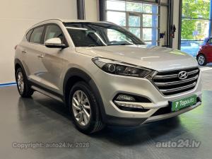 Grey Hyundai Tucson 2018 in Tallinn, with an engine capacity of 1.60 L and mileage of 97 thousand km for 12900 €, photo 3 on AUTOMOTO.COM.LV