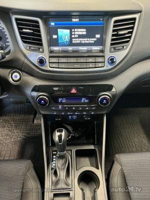 Grey Hyundai Tucson 2018 in Tallinn, with an engine capacity of 1.60 L and mileage of 97 thousand km for 12900 €, photo 16 on AUTOMOTO.COM.LV