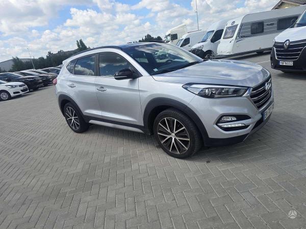 Pelēks Hyundai Tucson 2018 Tauragė, ar dzinēja tilpumu 0.00 L un nobraukumu 128 tūkst. km par 12200 €, foto 1 vietnē AUTOMOTO.COM.LV