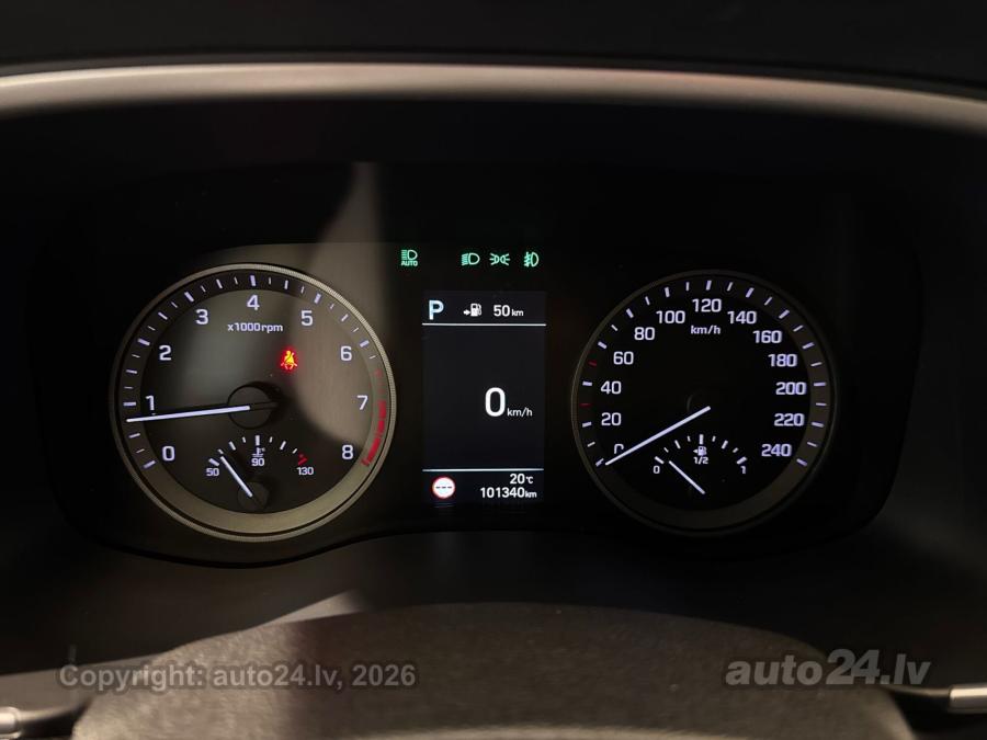 Grey Hyundai Tucson 2019 in Tallinn, with an engine capacity of 1.60 L and mileage of 101 thousand km for 14900 €, photo 15 on AUTOMOTO.COM.LV