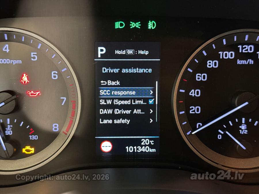 Grey Hyundai Tucson 2019 in Tallinn, with an engine capacity of 1.60 L and mileage of 101 thousand km for 14900 €, photo 24 on AUTOMOTO.COM.LV