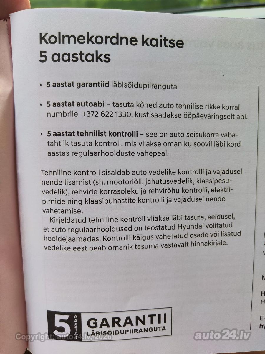 Pelēks Hyundai Tucson 2021 Tallina, ar dzinēja tilpumu 1.60 L un nobraukumu 105 tūkst. km par 21900 €, foto 18 vietnē AUTOMOTO.COM.LV