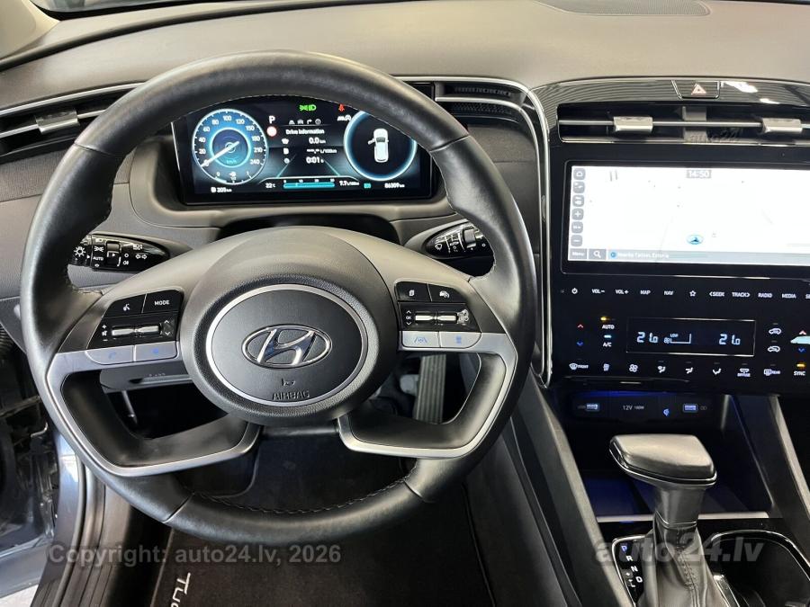 Pelēks Hyundai Tucson 2021 Tallina, ar dzinēja tilpumu 1.60 L un nobraukumu 86 tūkst. km par 21800 €, foto 12 vietnē AUTOMOTO.COM.LV