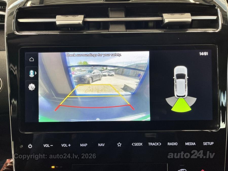 Pelēks Hyundai Tucson 2021 Tallina, ar dzinēja tilpumu 1.60 L un nobraukumu 86 tūkst. km par 21800 €, foto 17 vietnē AUTOMOTO.COM.LV