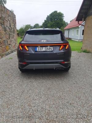 Grey Hyundai Tucson 2024 in Tallinn, with an engine capacity of 1.60 L and mileage of 16 thousand km for 29900 €, photo 16 on AUTOMOTO.COM.LV
