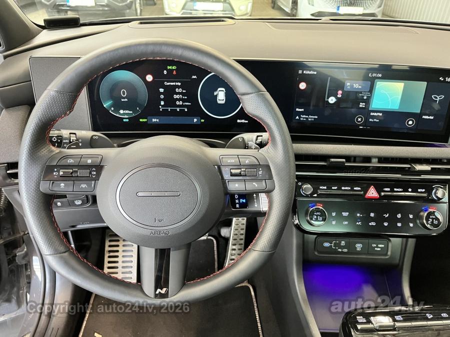 Pelēks Hyundai Tucson 2026 Tallina, ar dzinēja tilpumu 1.60 L un nobraukumu 9 tūkst. km par 46900 €, foto 12 vietnē AUTOMOTO.COM.LV