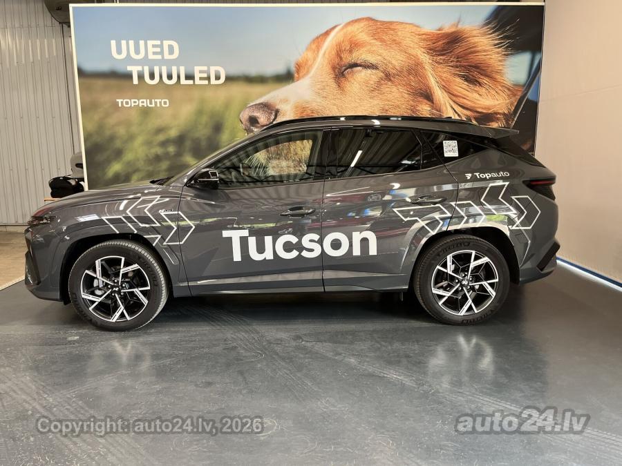 Pelēks Hyundai Tucson 2026 Tallina, ar dzinēja tilpumu 1.60 L un nobraukumu 9 tūkst. km par 46900 €, foto 28 vietnē AUTOMOTO.COM.LV