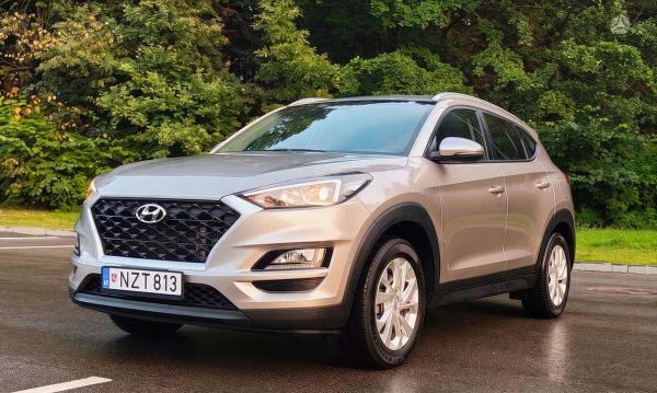 Pelēks Hyundai Tucson 2020 Kauņa, ar dzinēja tilpumu 1.60 L un nobraukumu 107 tūkst. km par 14300 €, foto 1 vietnē AUTOMOTO.COM.LV
