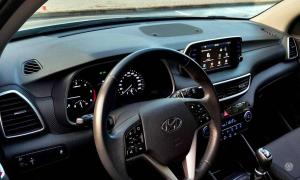 Grey Hyundai Tucson 2020 in Kaunas, with an engine capacity of 1.60 L and mileage of 107 thousand km for 14300 €, photo 10 on AUTOMOTO.COM.LV