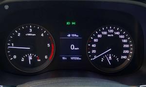 Grey Hyundai Tucson 2020 in Kaunas, with an engine capacity of 1.60 L and mileage of 107 thousand km for 14300 €, photo 11 on AUTOMOTO.COM.LV