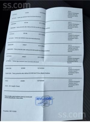 Pelēks Hyundai Tucson 2019 Tallina, ar dzinēja tilpumu 1.60 L un nobraukumu 151 tūkst. km par 11990 €, foto 12 vietnē AUTOMOTO.COM.LV