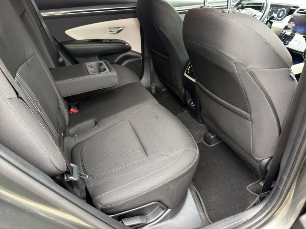 Grey Hyundai Tucson 2023 in Parnu, with an engine capacity of 1.00 L and mileage of 46 thousand km for 24900 €, photo 8 on AUTOMOTO.COM.LV