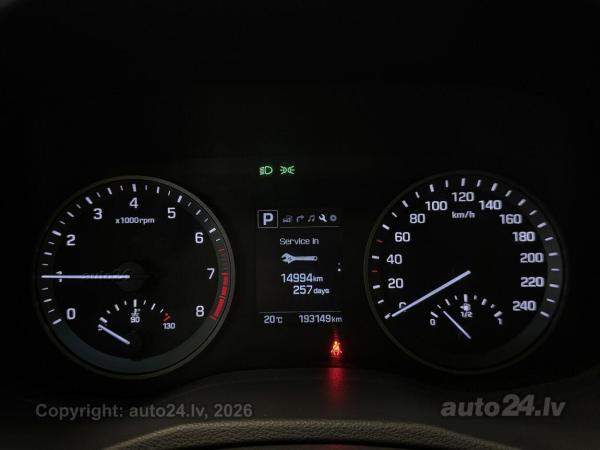 Hyundai Tucson 2017 Tallina, ar dzinēja tilpumu 1.60 L un nobraukumu 193 tūkst. km par 12800 €, foto 11 vietnē AUTOMOTO.COM.LV