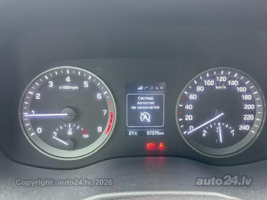 Hyundai Tucson 2017 in Narva, with an engine capacity of 1.60 L and mileage of 97 thousand km for 11300 €, photo 9 on AUTOMOTO.COM.LV