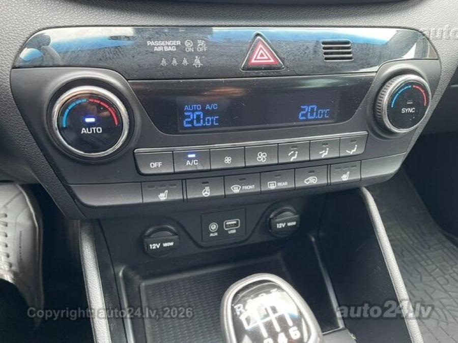 Hyundai Tucson 2017 in Narva, with an engine capacity of 1.60 L and mileage of 97 thousand km for 11300 €, photo 11 on AUTOMOTO.COM.LV