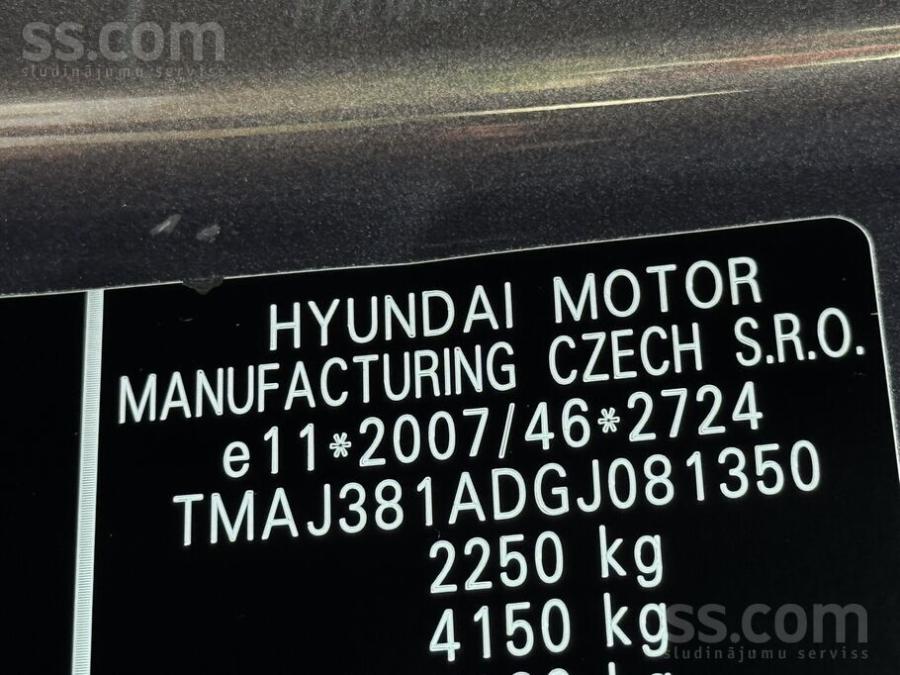 Hyundai Tucson 2016 Jūrmala, ar dzinēja tilpumu 2.00 L un nobraukumu 0 tūkst. km par 11990 €, foto 32 vietnē AUTOMOTO.COM.LV