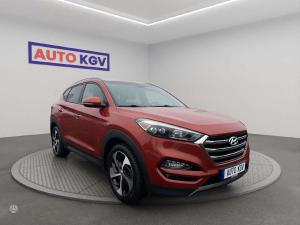 Orange Hyundai Tucson 2016 in Vilnius, with an engine capacity of 1.60 L and mileage of 95 thousand km for 13499 €, photo 6 on AUTOMOTO.COM.LV