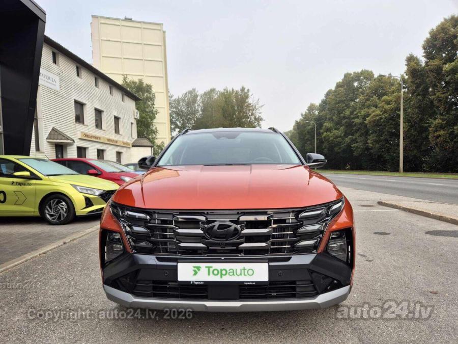 Orange Hyundai Tucson 2026 in Tartu, with an engine capacity of 1.60 L and mileage of 20 thousand km for 49800 €, photo 4 on AUTOMOTO.COM.LV