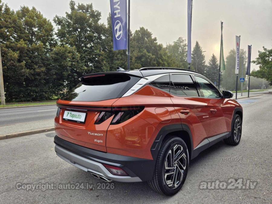 Orange Hyundai Tucson 2026 in Tartu, with an engine capacity of 1.60 L and mileage of 20 thousand km for 49800 €, photo 7 on AUTOMOTO.COM.LV