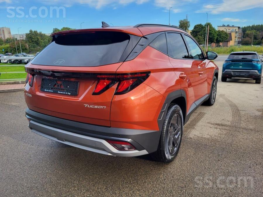 Oranžs Hyundai Tucson 2026 Rīga, ar dzinēja tilpumu 1.60 L un nobraukumu 16 tūkst. km par 29499 €, foto 4 vietnē AUTOMOTO.COM.LV