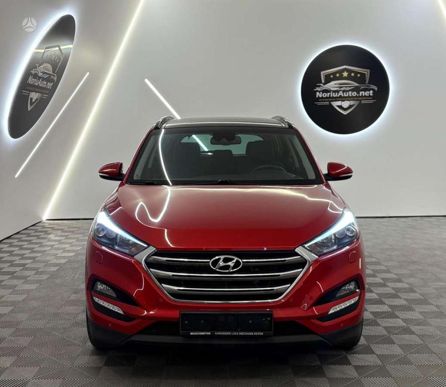 Sarkans Hyundai Tucson 2015 Marijampole, ar dzinēja tilpumu 2.00 L un nobraukumu 219 tūkst. km par 11900 €, foto 30 vietnē AUTOMOTO.COM.LV