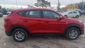 Sarkans Hyundai Tucson 2017 Tauragė, ar dzinēja tilpumu 1.59 L un nobraukumu 125 tūkst. km par 9850 €, foto 6 vietnē AUTOMOTO.COM.LV