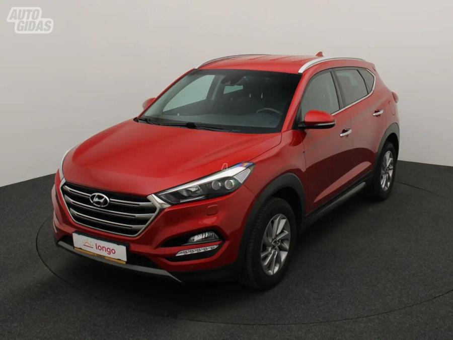 Sarkans Hyundai Tucson 2017 Viļņa, ar dzinēja tilpumu 1.60 L un nobraukumu 175 tūkst. km par 12599 €, foto 1 vietnē AUTOMOTO.COM.LV