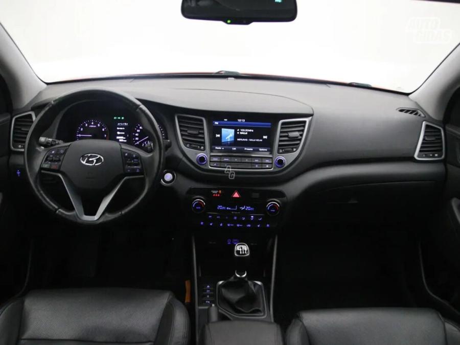 Sarkans Hyundai Tucson 2017 Viļņa, ar dzinēja tilpumu 1.60 L un nobraukumu 175 tūkst. km par 12599 €, foto 3 vietnē AUTOMOTO.COM.LV