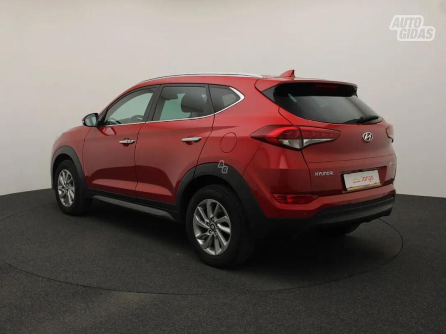 Sarkans Hyundai Tucson 2017 Viļņa, ar dzinēja tilpumu 1.60 L un nobraukumu 175 tūkst. km par 12599 €, foto 8 vietnē AUTOMOTO.COM.LV