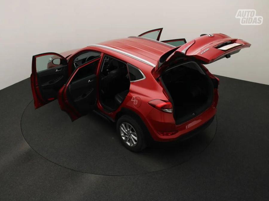 Sarkans Hyundai Tucson 2017 Viļņa, ar dzinēja tilpumu 1.60 L un nobraukumu 175 tūkst. km par 12599 €, foto 14 vietnē AUTOMOTO.COM.LV