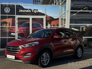 Sarkans Hyundai Tucson 2018 Valmiera, ar dzinēja tilpumu 1.70 L un nobraukumu 92 tūkst. km par 13900 €, foto 3 vietnē AUTOMOTO.COM.LV