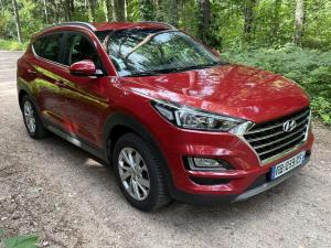 Red Hyundai Tucson 2018 in Taurage, with an engine capacity of 1.60 L and mileage of 177 thousand km for 10400 €, photo  on AUTOMOTO.COM.LV