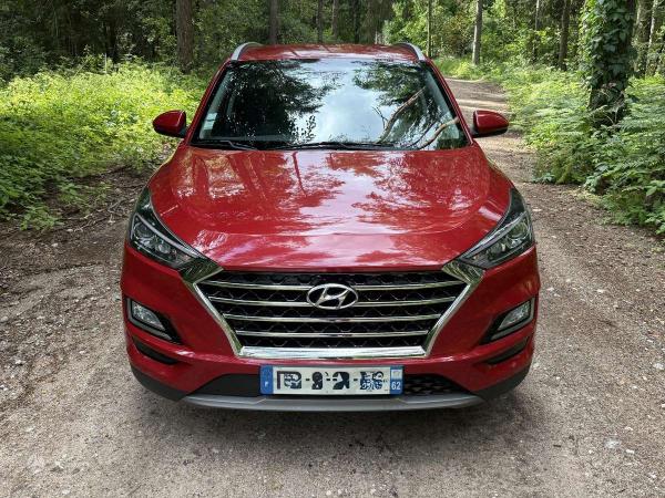 Sarkans Hyundai Tucson 2018 Tauragė, ar dzinēja tilpumu 1.60 L un nobraukumu 177 tūkst. km par 10400 €, foto 5 vietnē AUTOMOTO.COM.LV