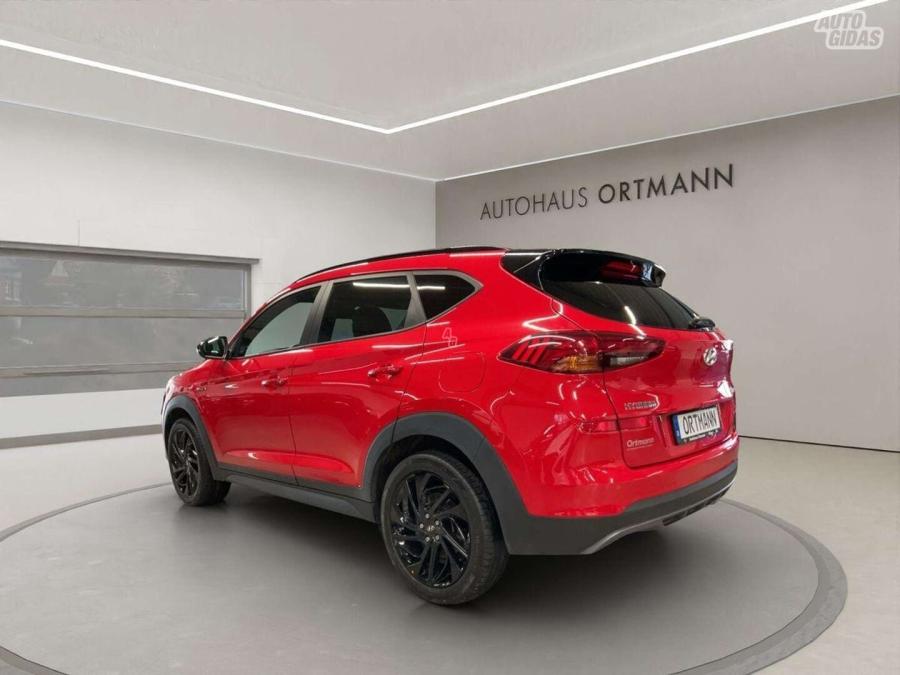 Red Hyundai Tucson 2019 in Kaunas, with an engine capacity of 1.60 L and mileage of 60 thousand km for 24347 €, photo 5 on AUTOMOTO.COM.LV