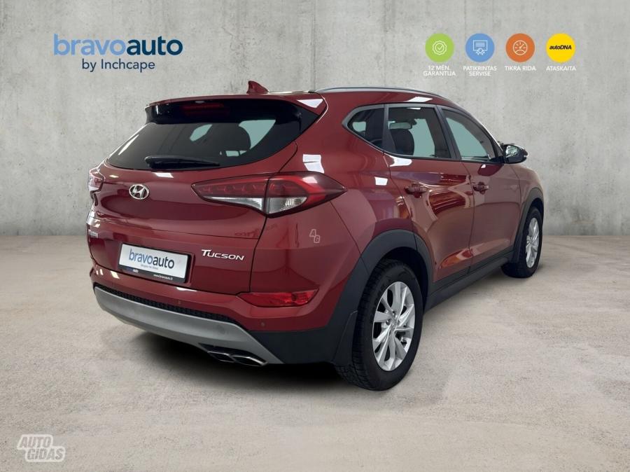 Sarkans Hyundai Tucson 2019 Viļņa, ar dzinēja tilpumu 1.60 L un nobraukumu 97 tūkst. km par 16551 €, foto 6 vietnē AUTOMOTO.COM.LV