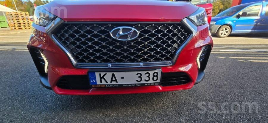 Красный Хендай Туксон 2019 в Рига, объемом двигателя 1.60 л и пробегом 126 тыс. км за 18400 €, фото 6 на AUTOMOTO.COM.LV